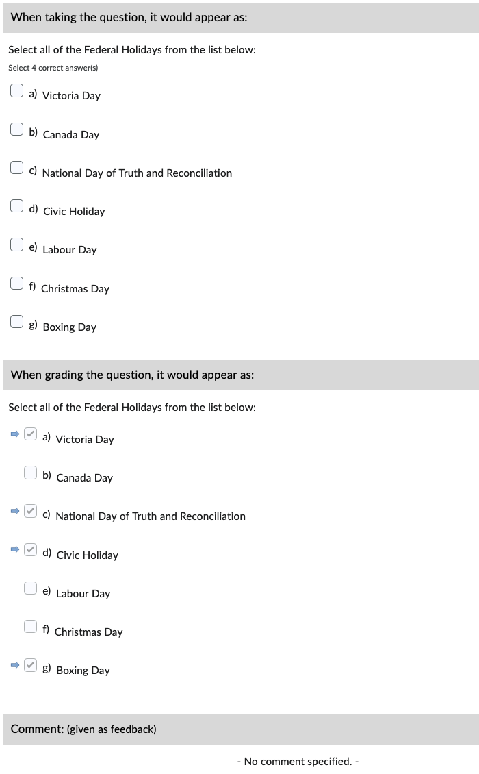 Multiple-Select (MS) - Qcon Guide